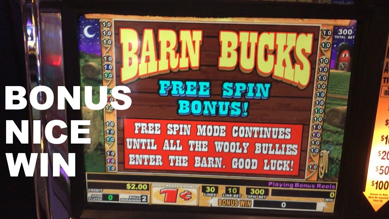 MOOLAH Live Play and Barn Bucks BONUS and Nice Win! Slot Machine - YouTube