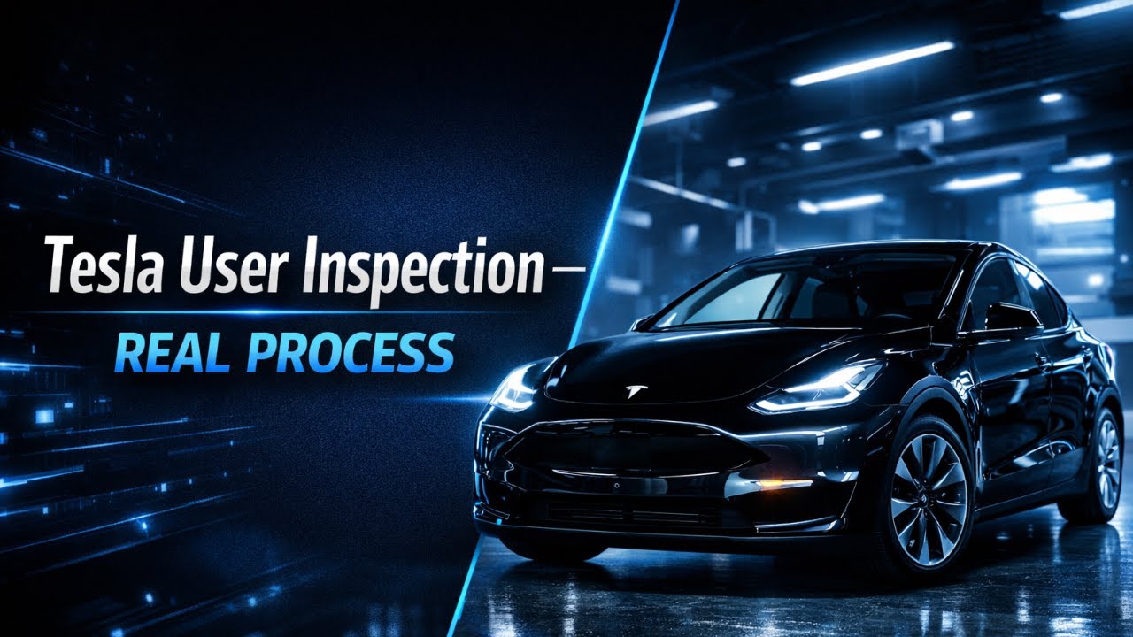 Tesla User Inspection in Japan — The Real Process - YouTube