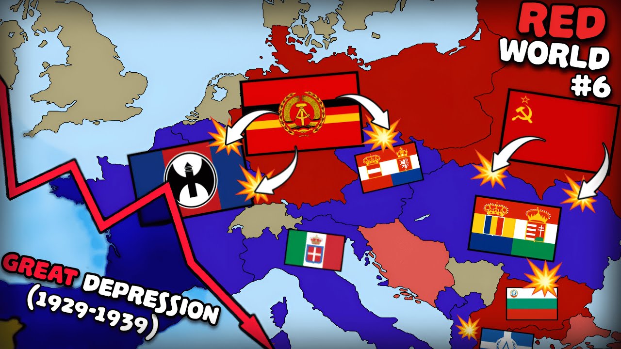 What if WW2 Started DURING the Great Depression? | Project Red World ...