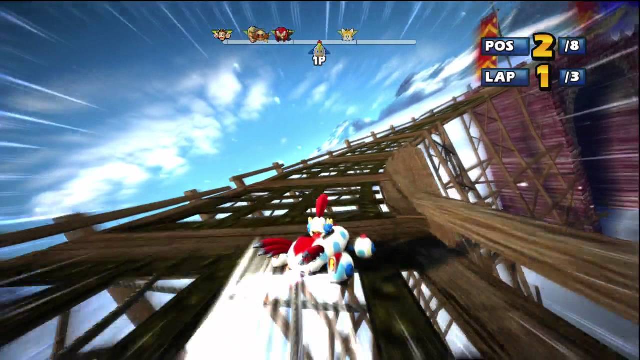 Sonic All-Stars Racing - Billy Hatcher - Rampart Road (HD) - YouTube