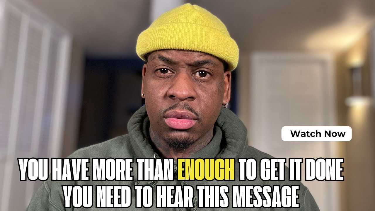 You Have More Than Enough To Get It Done My Friend | Blakk Gawd - YouTube