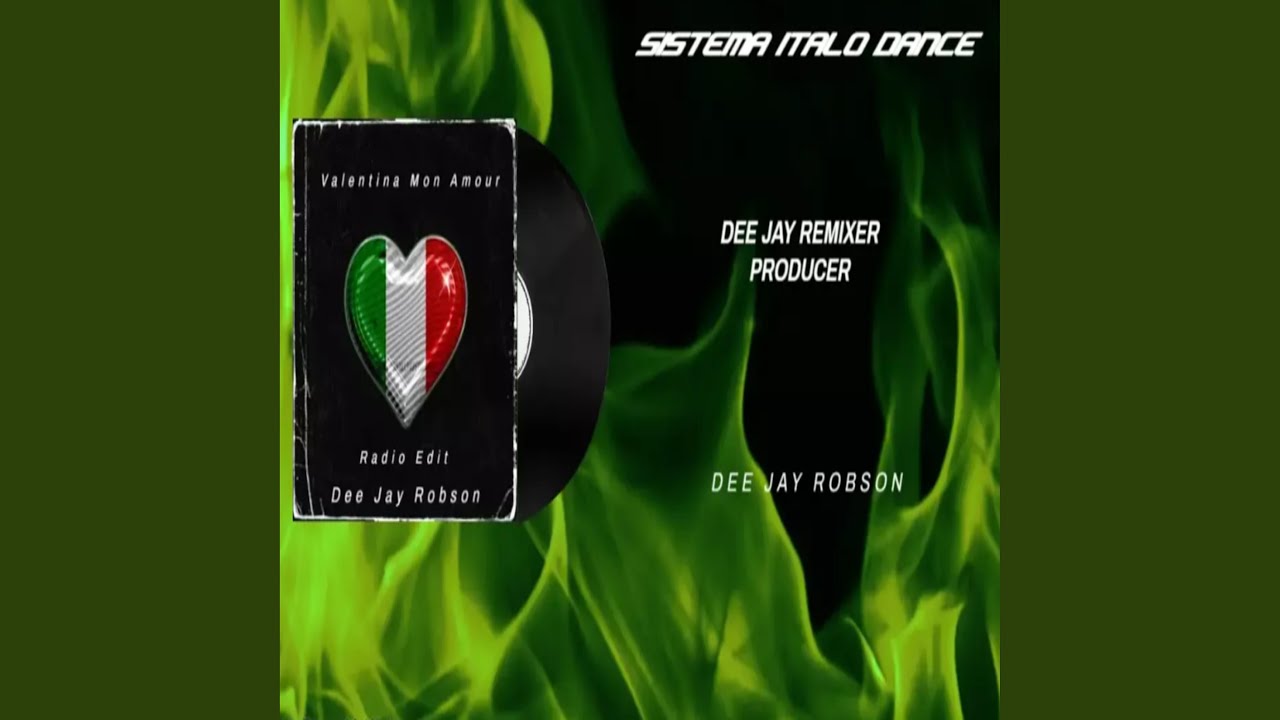 Valentina Mon Amour Radio Edit Dee Jay Robson - YouTube