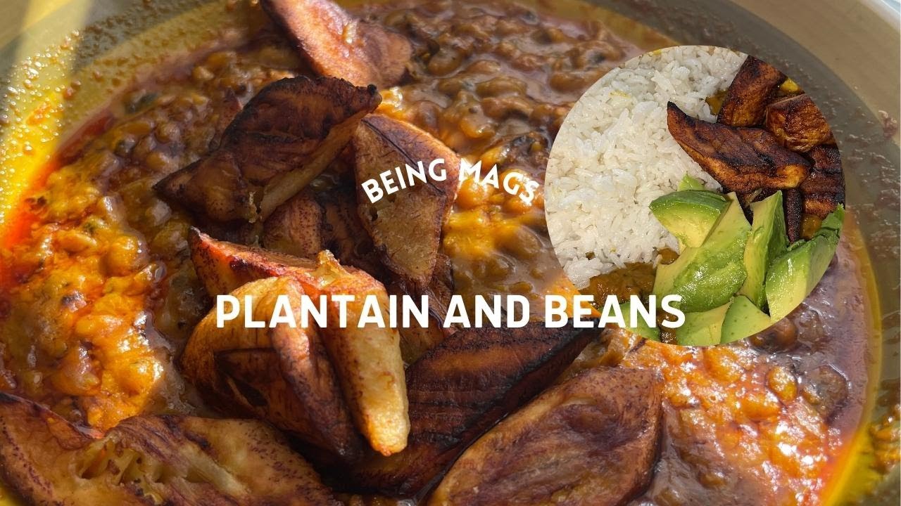 BEANS AND FRIED PLANTAIN | GOB3 | STREET STYLE - YouTube