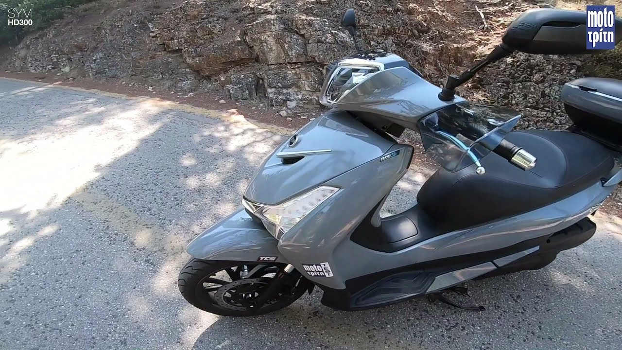 SYM HD 300 2021 - Review - YouTube