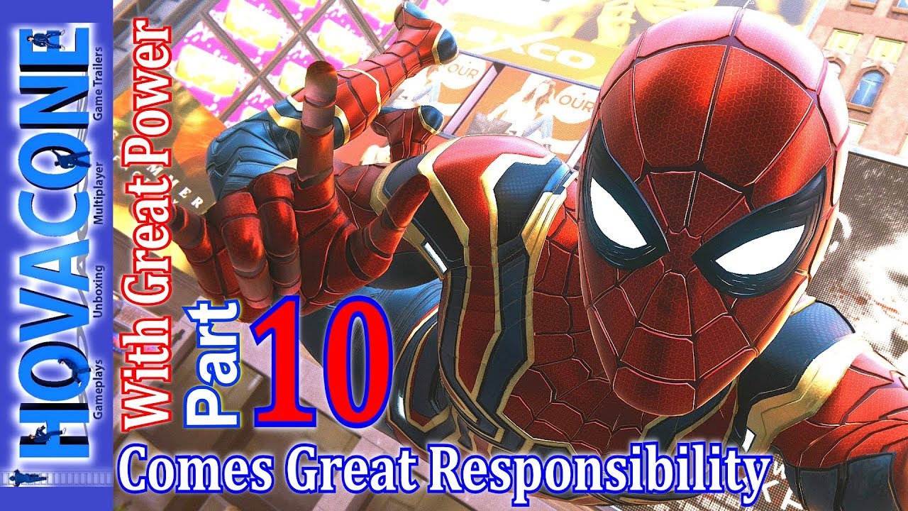 With Great Power, Comes Great Responsibility | SPIDER-MAN | Part 10 ...