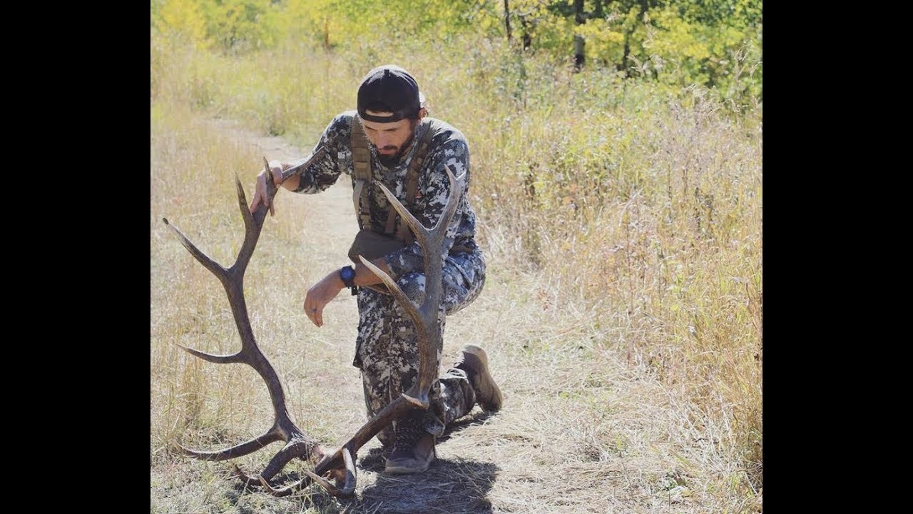 Montana Elk Hunt Part 2: (Big Archery Bull Elk 7x7) - YouTube
