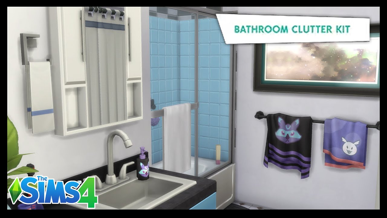 The Sims 4: Bathroom Clutter Kit! 🧻 - YouTube