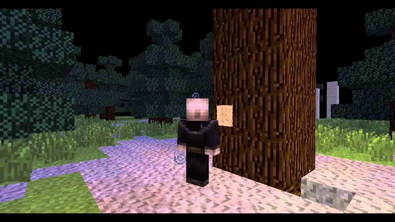 MineMap's:Slender Forest map 1.4.2 - YouTube