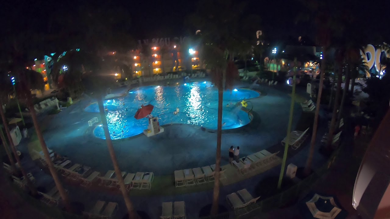 Lake Buena Vista, FL: Hippy Dippy Pool View in Building #5 @ Disney's ...