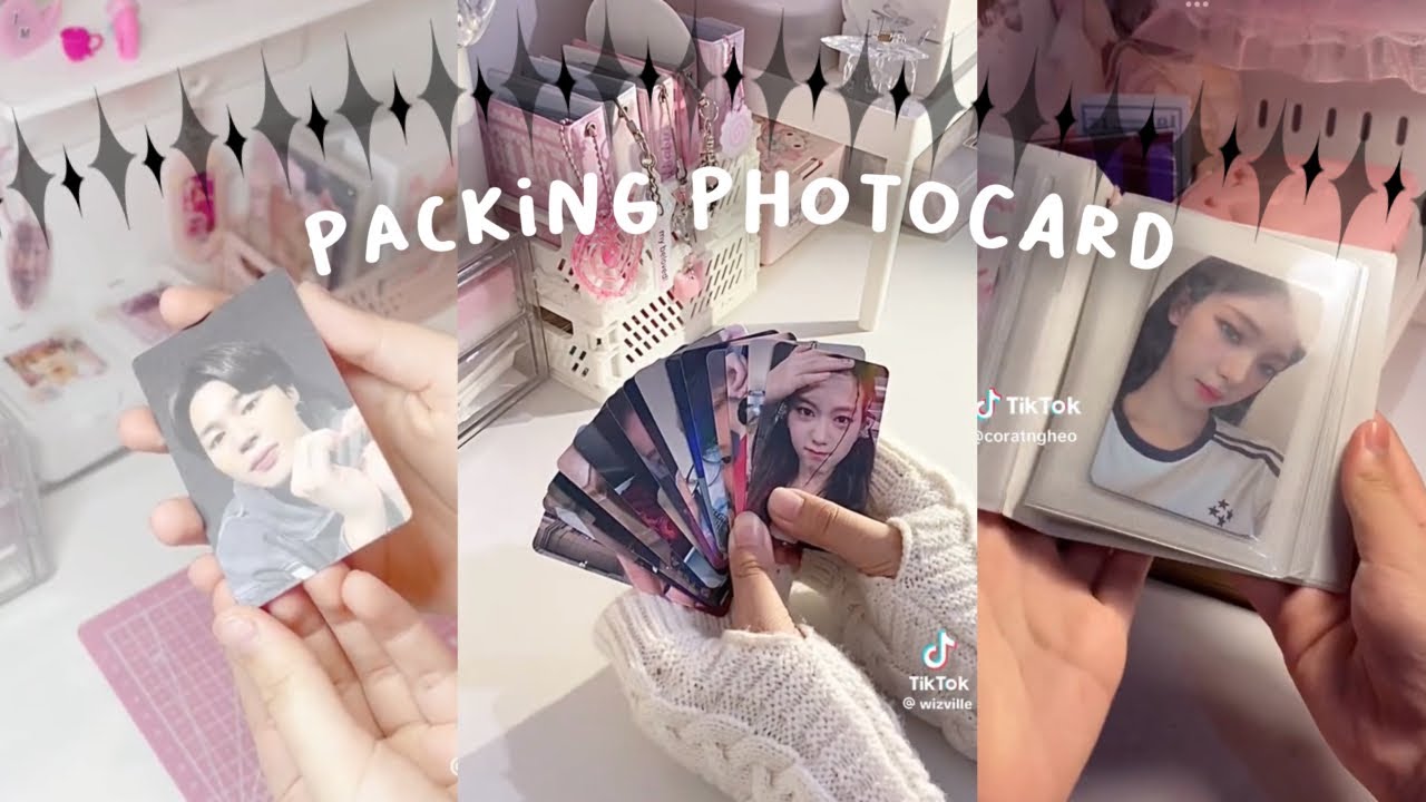 packing photocard kpop #47 🪇🪘tiktok compilation - YouTube