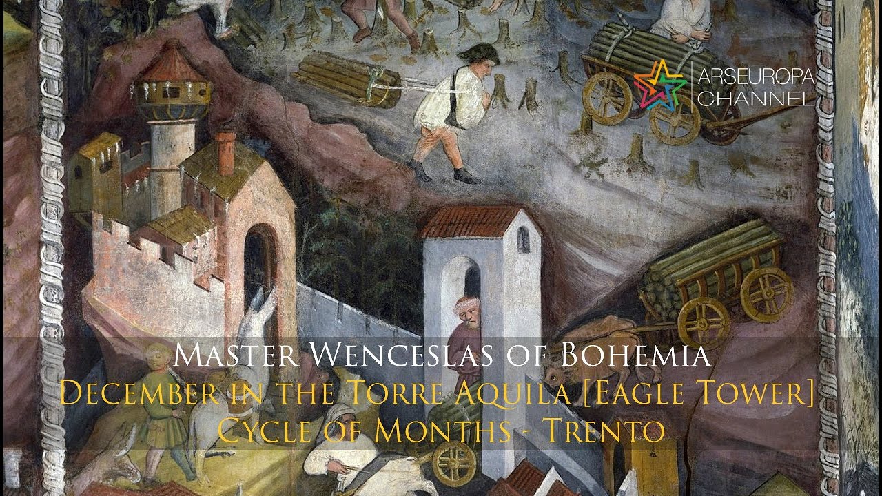 Master Wenceslas of Bohemia - December in the Cycle of the Months of ...