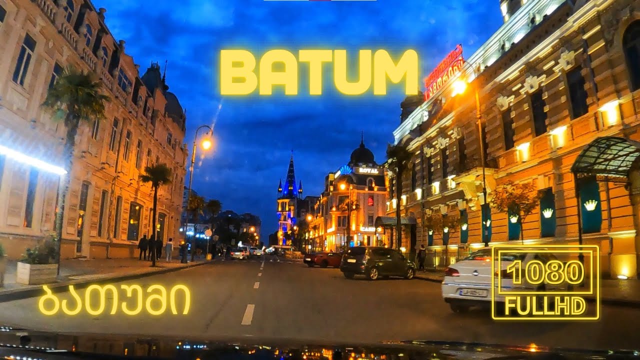 Batum, Georgia Drive Tour | HD City Tour | Camry 2022 - YouTube