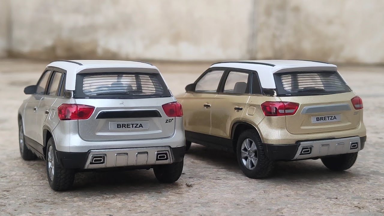 Maruti Suzuki Brezza Scale Model Miniature | My Toy World 😍 - YouTube