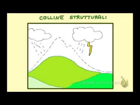 colline strutturali e vulcaniche - YouTube