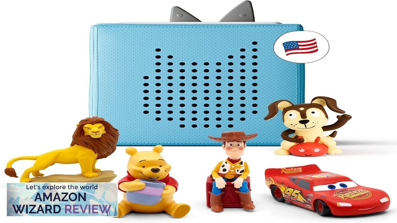 tonies Toniebox Kids Audio Player Disney Pixar Bundle with Woody ...