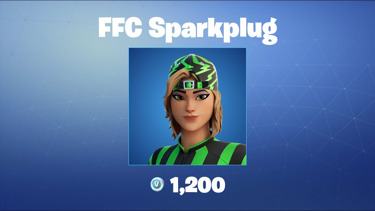 FFC Sparkplug | Fortnite Outfit/Skin - YouTube