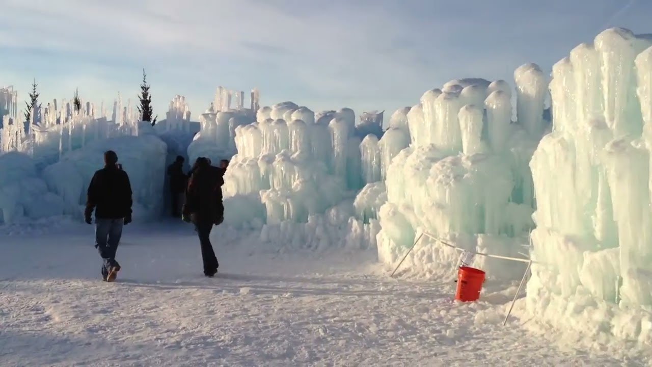 Ice Castles in Minnesota - YouTube