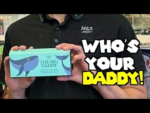We Tried The M&S BIG DADDY CHOCOLATE BAR – It's Really Massive! - YouTube