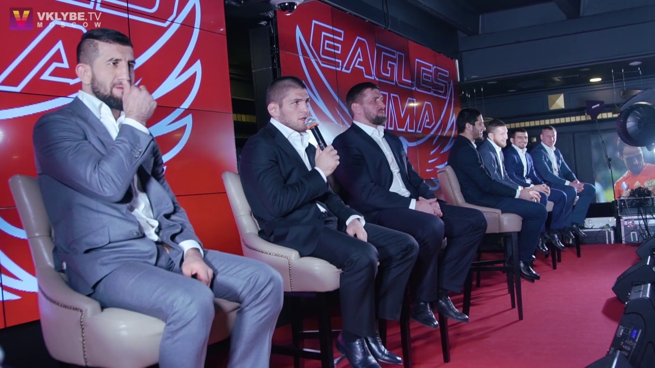 Закрытая презентация и пресс конференция Eagles MMA - YouTube