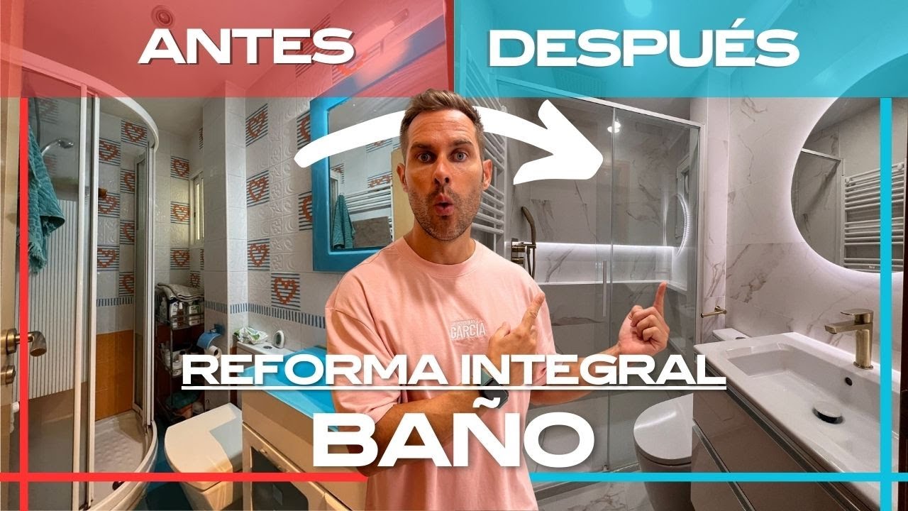REFORMA INTEGRAL de un BAÑO de 3m2 | ANTES Y DESPUÉS 4K - YouTube