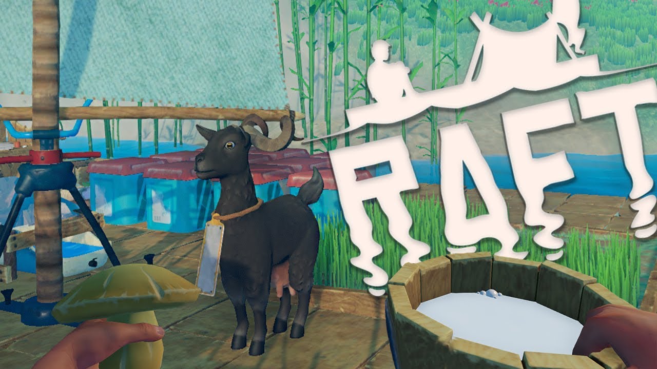 HUNTING ALL ANIMALS ON THE LARGE ISLAND - Raft #7 - YouTube