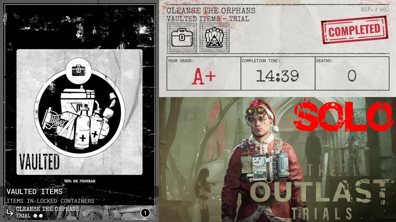 The Outlast Trials | Vaulted Items "Cleanse The Orphans" | Weekly ...