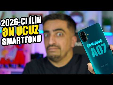 Ucuz və…narahat | Samsung A07 - texnobro