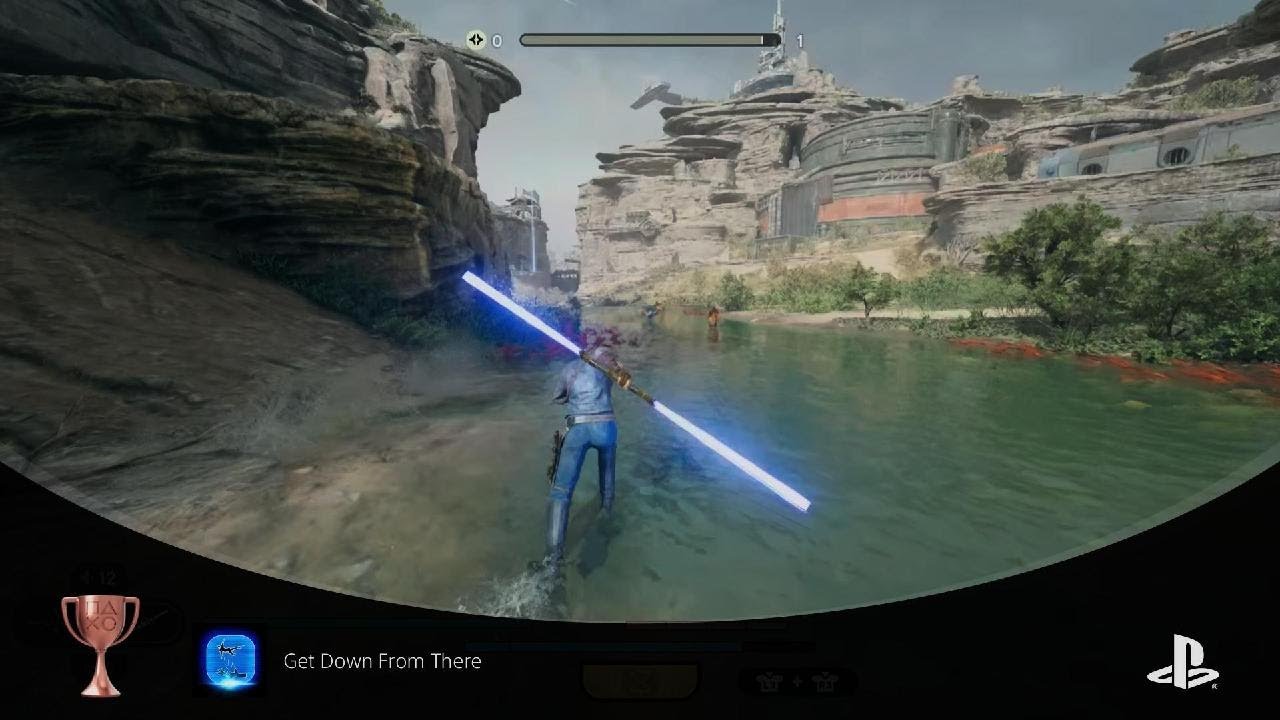 STAR WARS Jedi: Survivor Get Down From There - YouTube