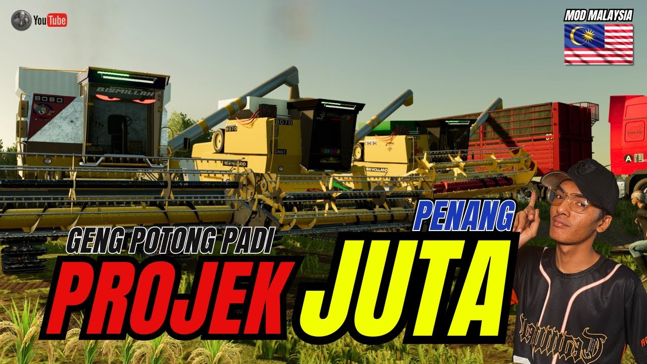 GENG MESIN PADI DAPAT PANGGILAN KE PENANG PROJEK PADI JUTA SIAP PAKEJ ...