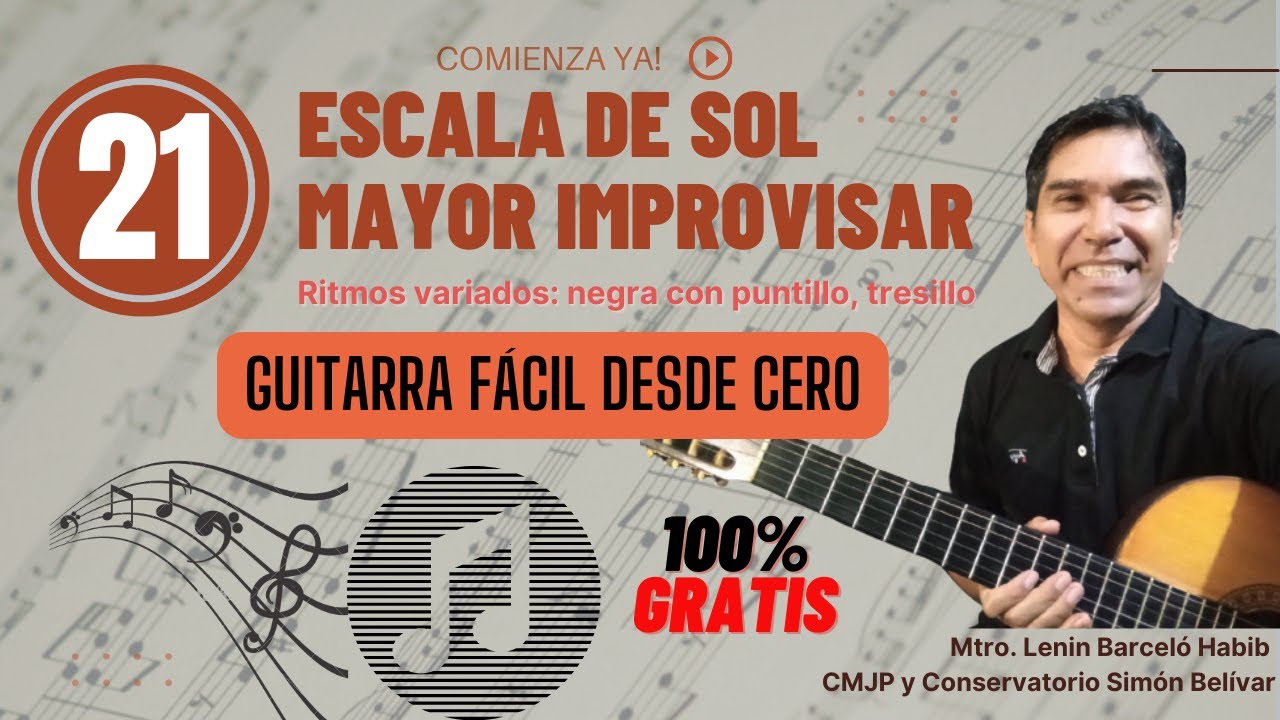 Escalas en Guitarra: Dominando la Escala de Sol Mayor con Ritmos ...