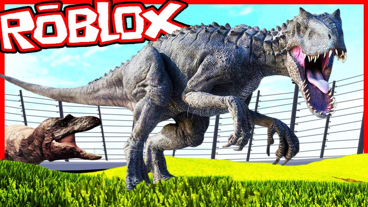 most REALISTIC JURASSIC INDOMINUS EVER (roblox) - YouTube