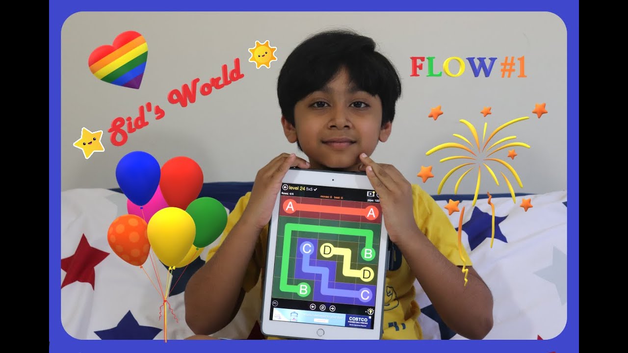 Flow free gameplay - Round 1 - YouTube