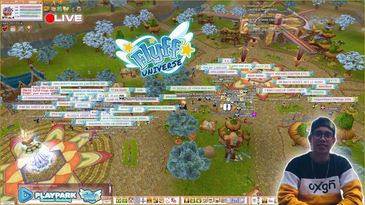 Flyff Universe by PlayPark - Mobile/PC Games MMORPG 🔴Live - Asia Rhisis ...