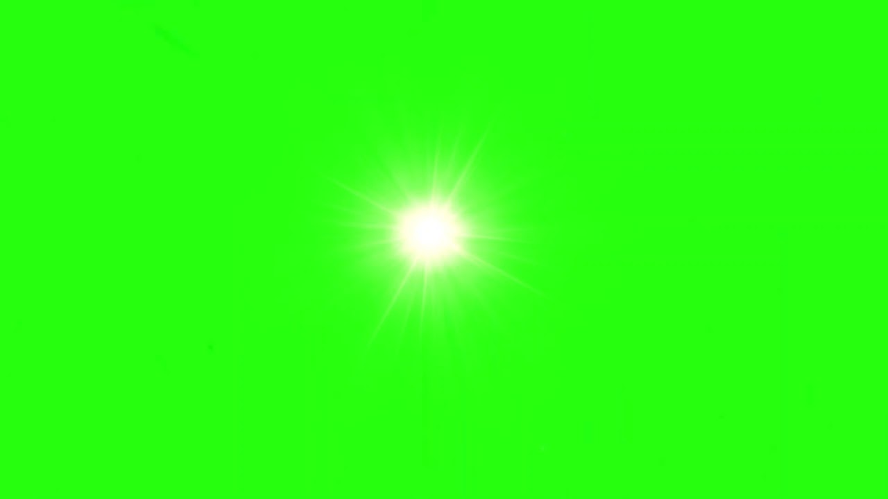 glowing sun free green screen effect - YouTube