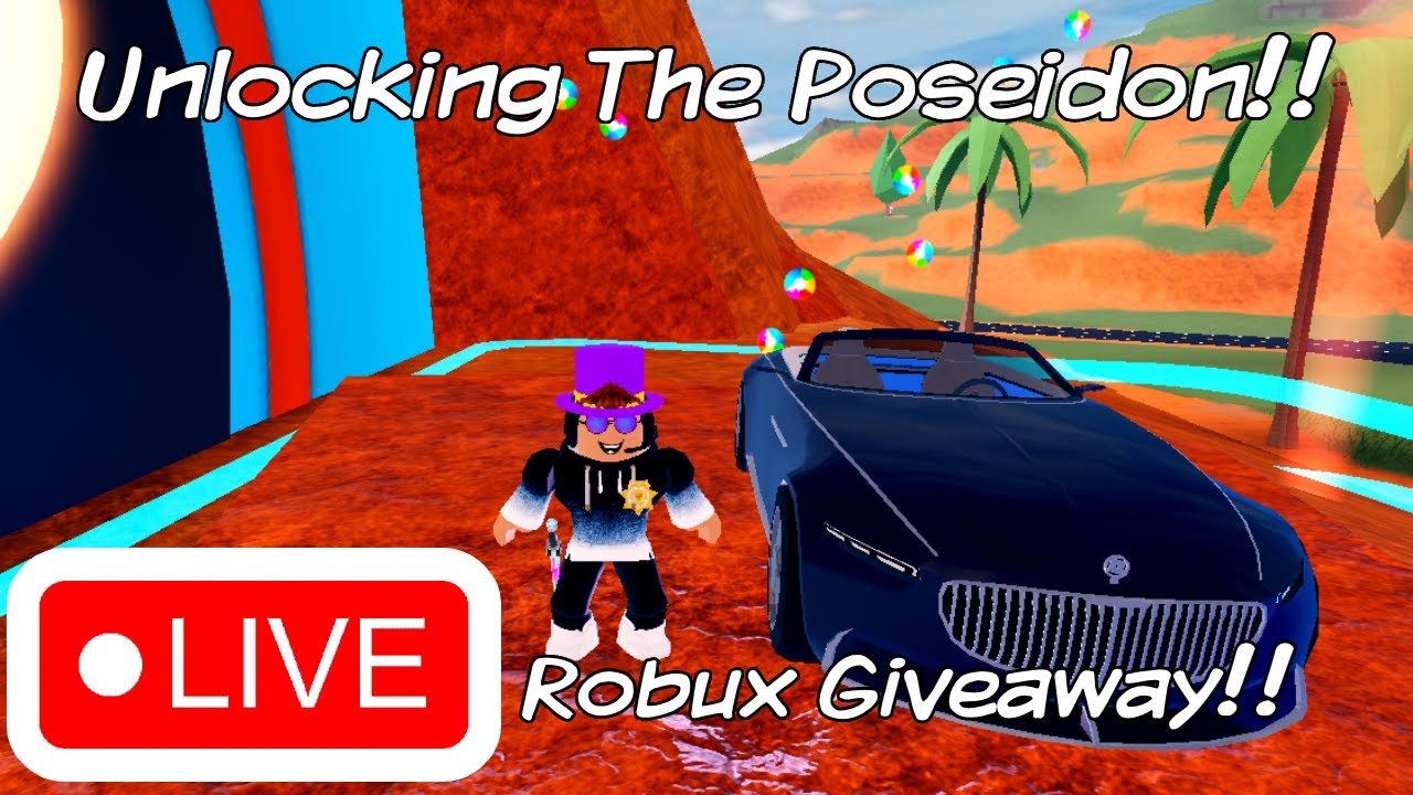 Unlocking The Poseidon In Roblox Jailbreak Robux Giveaway At 1.21k ...