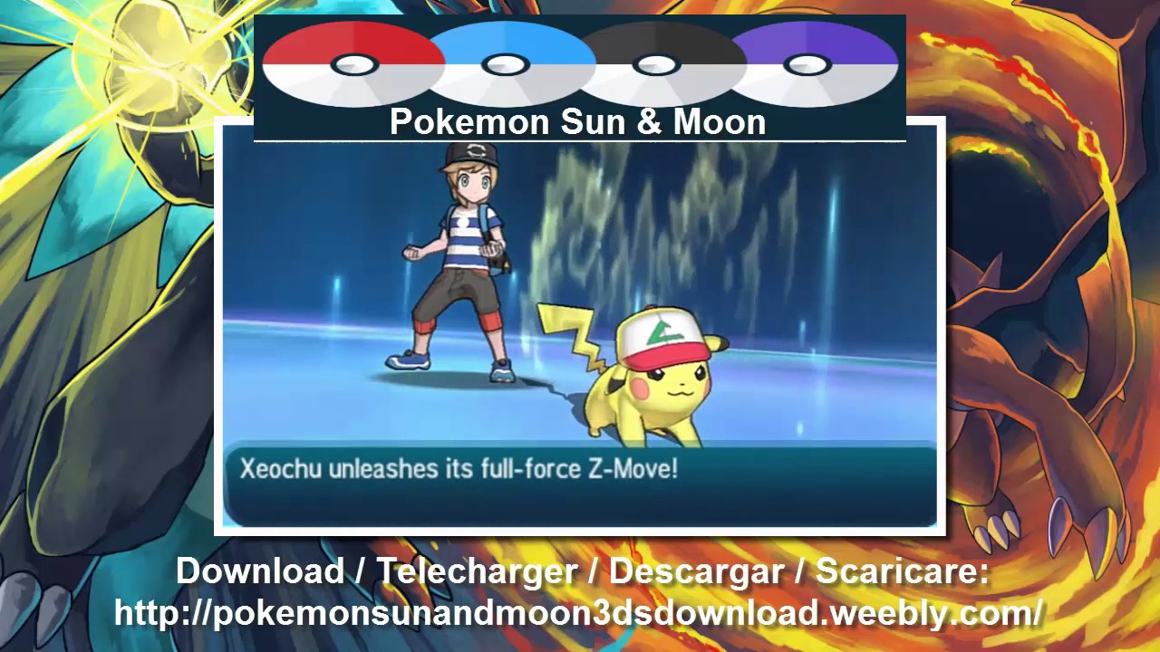 Pokémon Soleil et Lune 3DS CIA Rom Télécharger français - YouTube