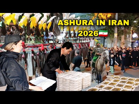 Muharram in Iran2026🇮🇷 | Ashura & tasua mourning procession,nazri(free food) Distribution 