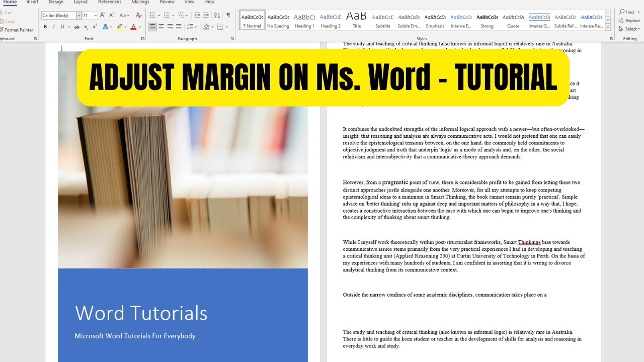 How to Adjust Margins in Microsoft Word (2026) - Complete Page Setup ...