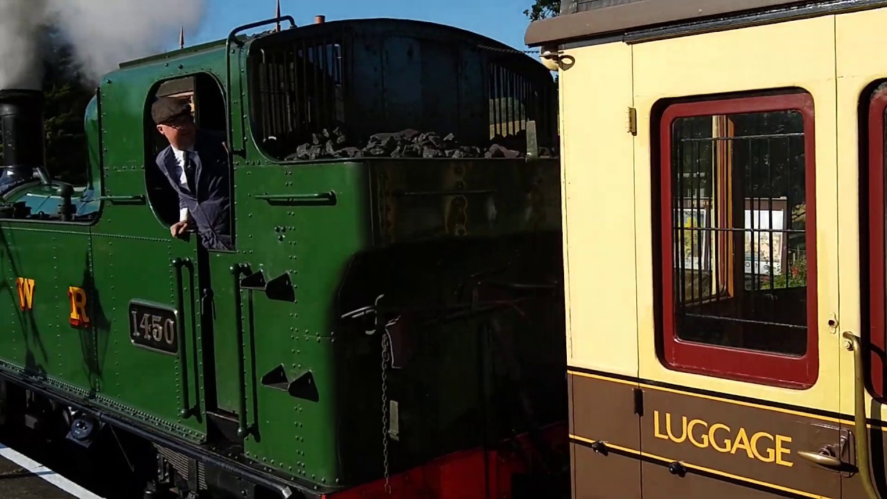 GWR 1450 with Auto Coach - YouTube
