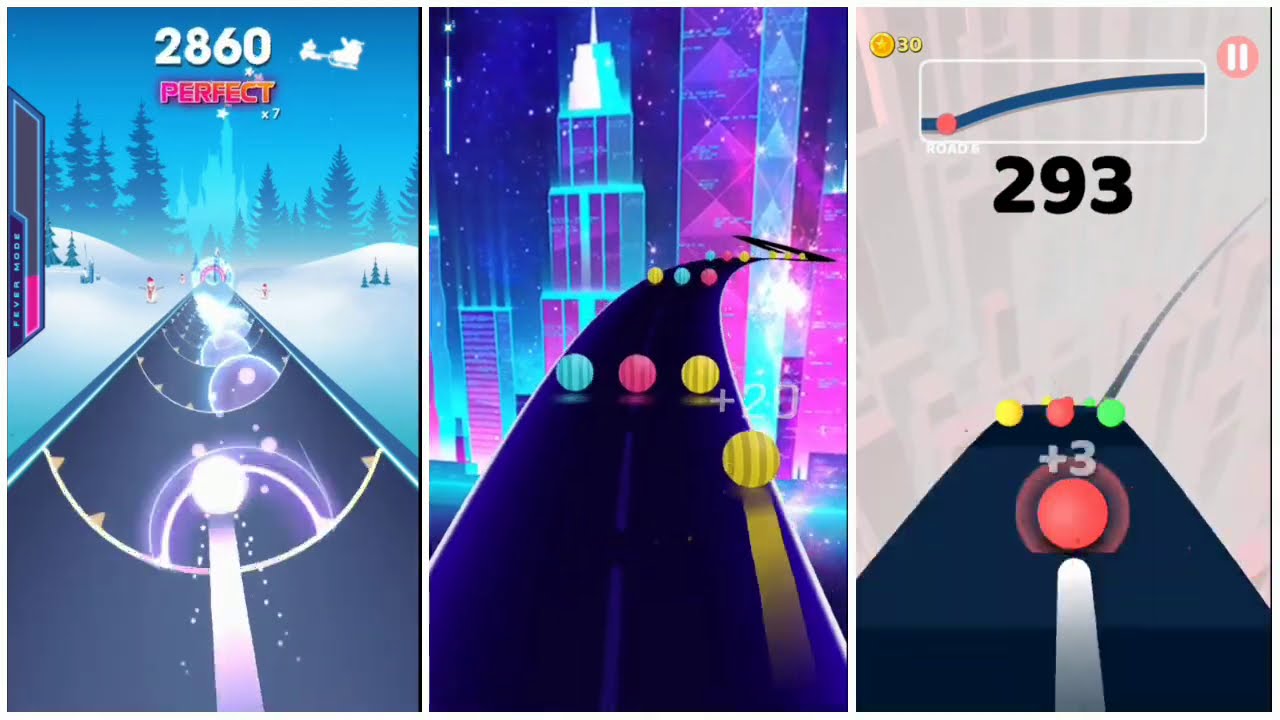 Dancing Road - Color Road - Beat Roller || Best Music With Gameplay ...
