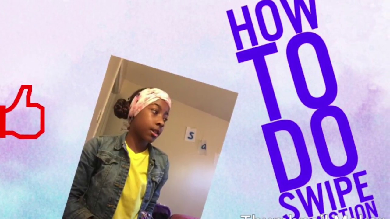 HOW TO DO SWIPE TRANSITION - YouTube