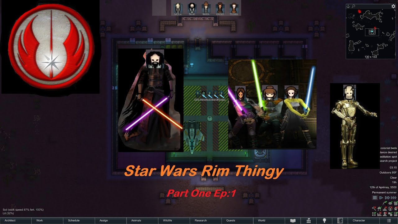 Rimworld Part One Episode One: Star Wars Rim Thingy - YouTube