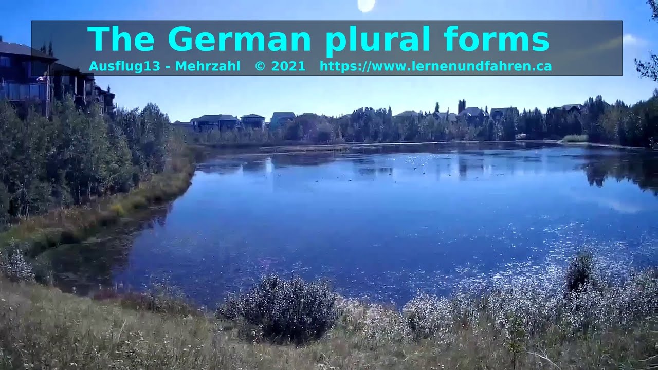 Ausflug13 - The German plural forms - YouTube
