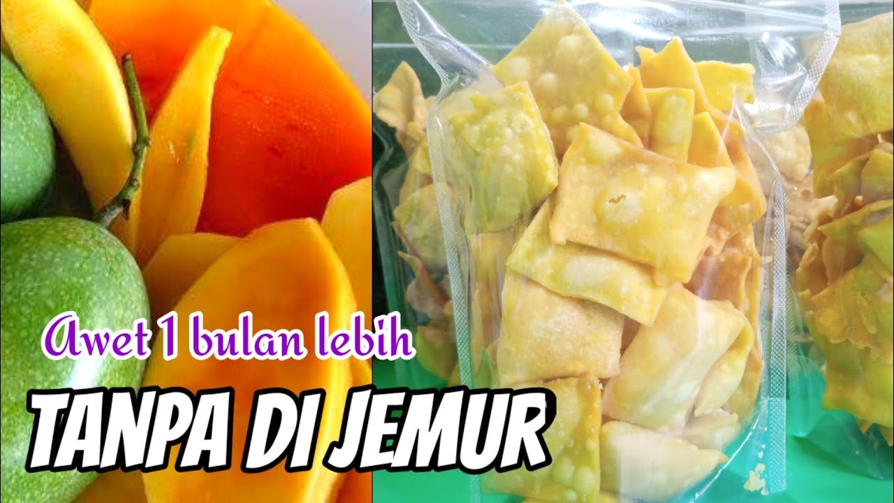 Keripik Mangga Super Renyah Ide Bisnis Modal Ekonomis Untung Manis