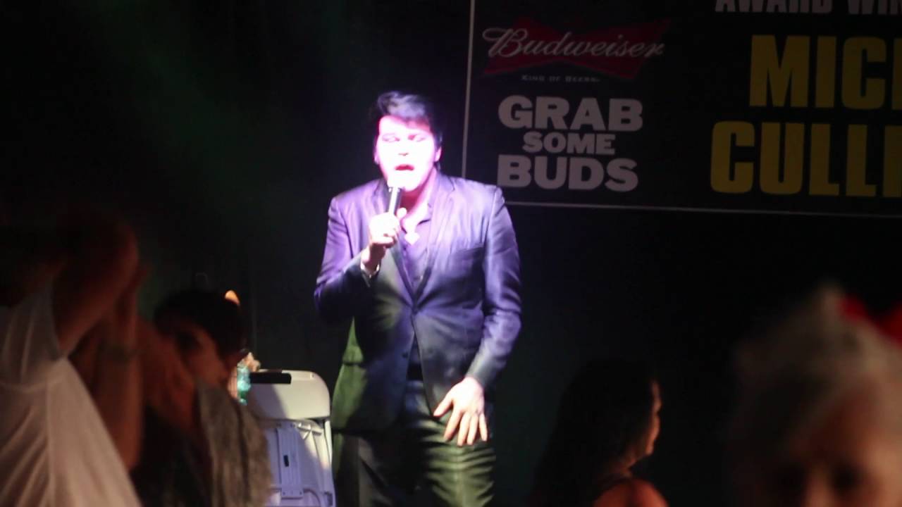 Michael Cullipher sings 'Treat Me Nice' Elvis Week 2015 - YouTube