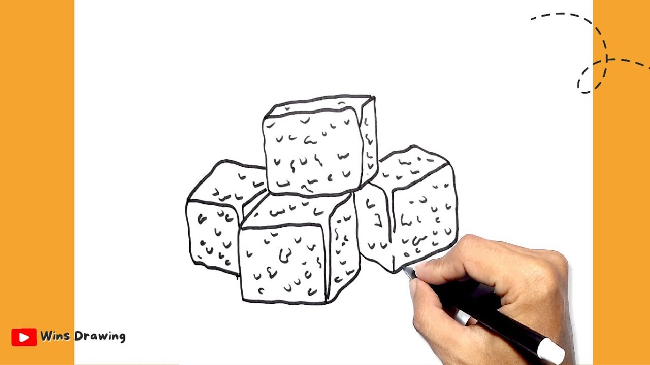 How to Draw Tofu - YouTube