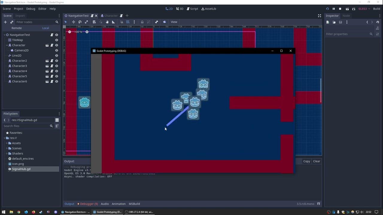 Godot 3.5 | NavigationAgent2D - YouTube