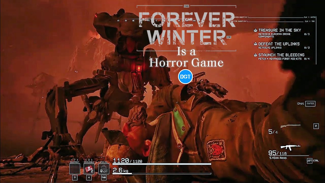 The Forever Winter IS a Horror game! - YouTube