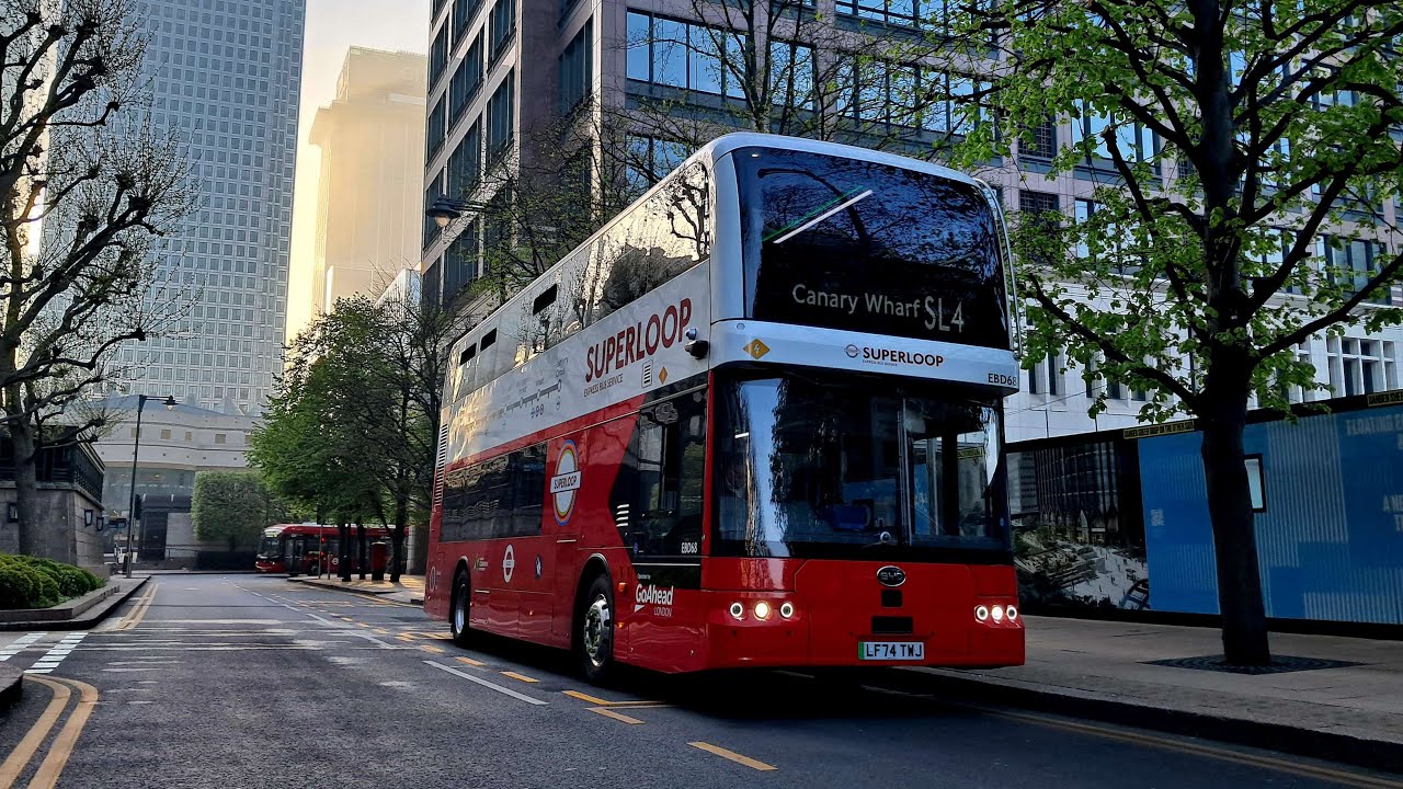 Full Route Visual | Superloop Route SL4: Grove Park - Canary Wharf ...