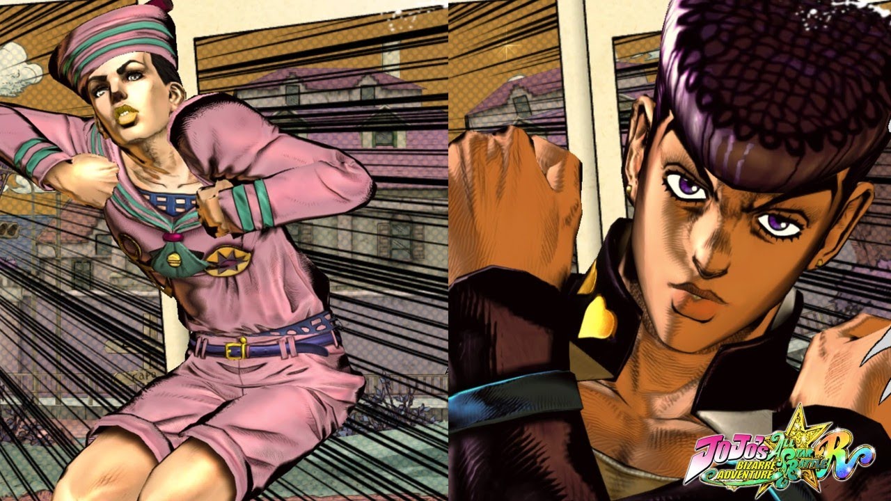 Gappy VS Josuke | JoJo's Bizarre Adventure: All Star Battle R - YouTube